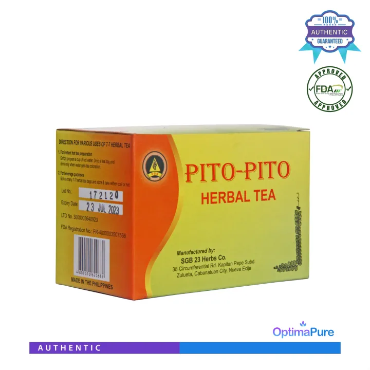 Pito-Pito Herbal Tea 30's | Lazada PH