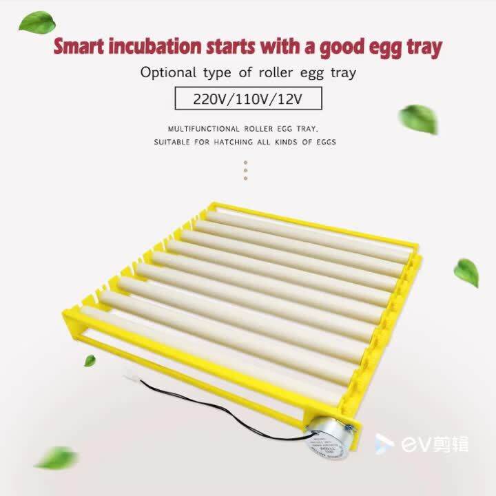 360 Degree Automatic Rotating Eggs Incubator Roller Tray Duck Quail ...