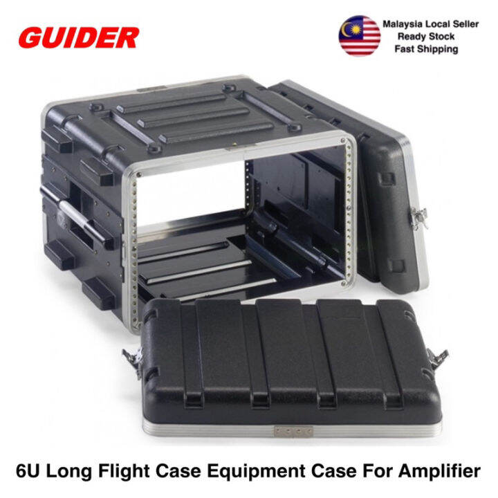 (READY STOCK)ABS-6U ABS 6U Depth 17'' Long Flight Case Equipment Case ...