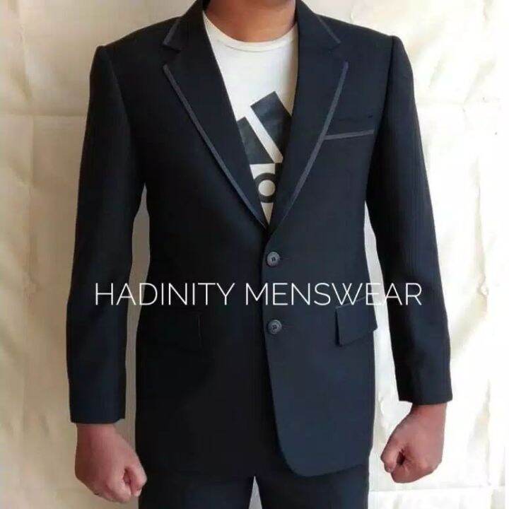 JAS PREMIUM JAS RESMI KERJA HITAM JAS FORMAL PRIA JAS PENGANTIN PRIA ...