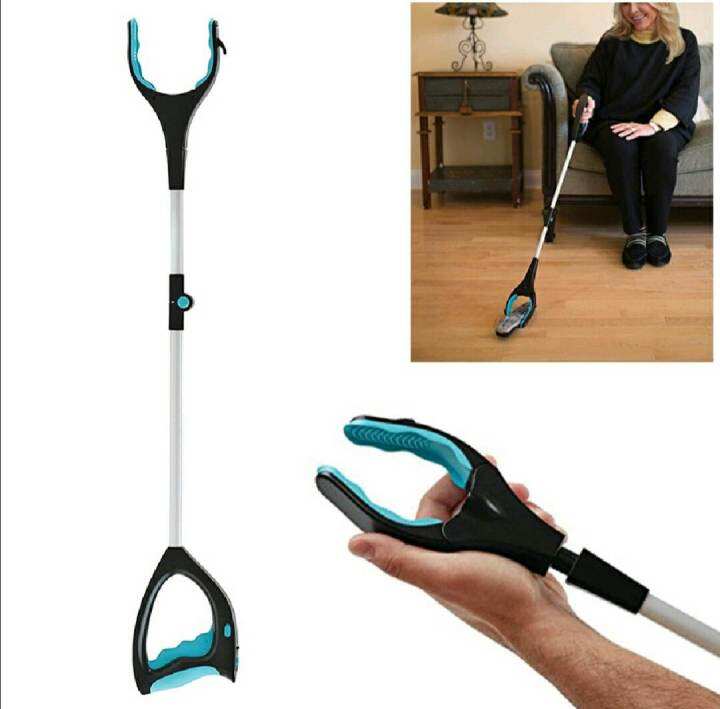 Pick Up Helping Hand Foldable Grabber Long Reaching Arm Extension Tool ...