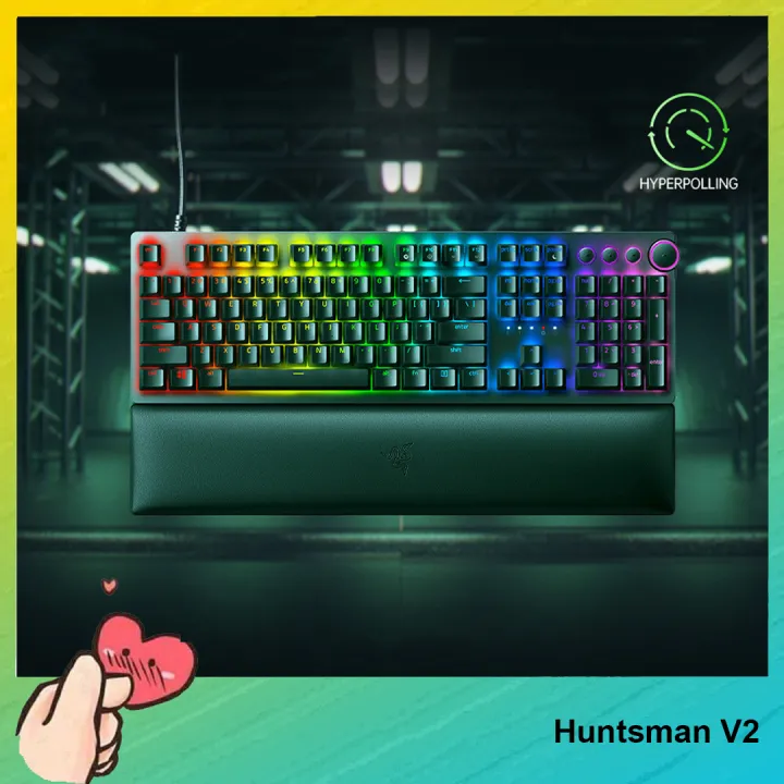 [Ready to Ship] Razer Huntsman V2 Optical Gaming Keyboard with Near ...