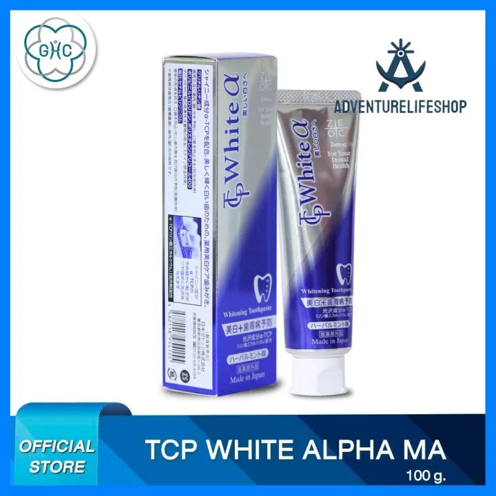 คุณภาพดี ยาสีฟันฟันขาว TCP White Alpha Whitening Toothpaste Ma นำเข้าจากญี่ปุ่น จัดส่งฟรี ...