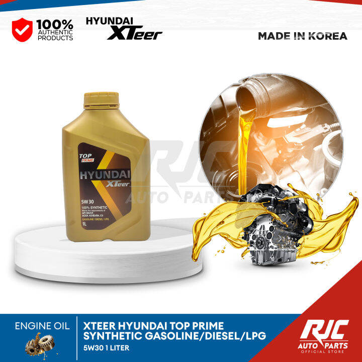 XTEER GAS ENGINE OIL FULLY SYNTHETIC TOP PRIME 5W-30 1L | Lazada PH