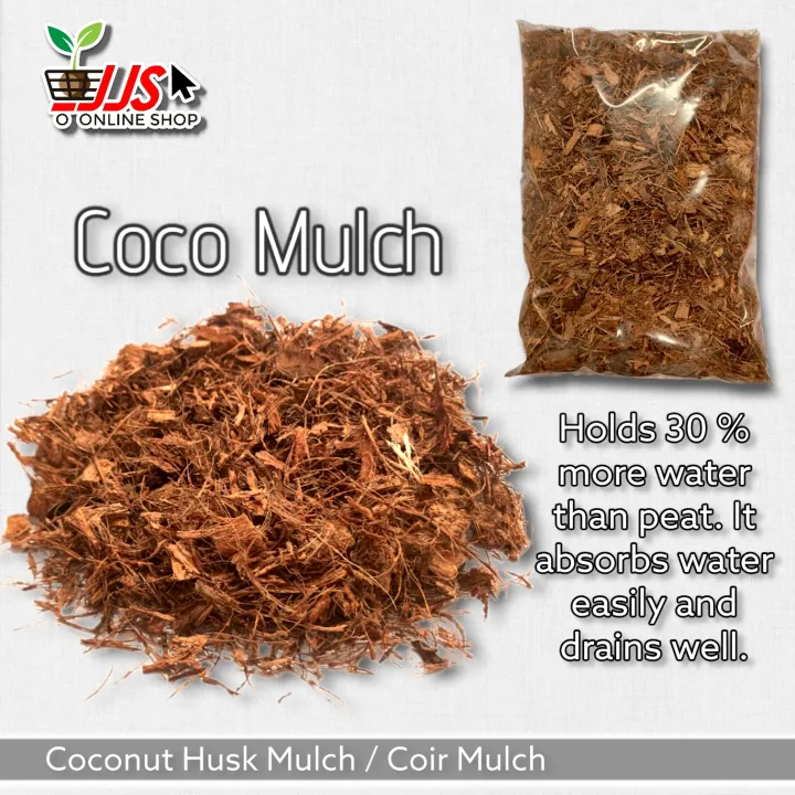 🛒 JJS Store | Coco Mulch 500g | Organic Coconut Husk (Coir) Mulch ...