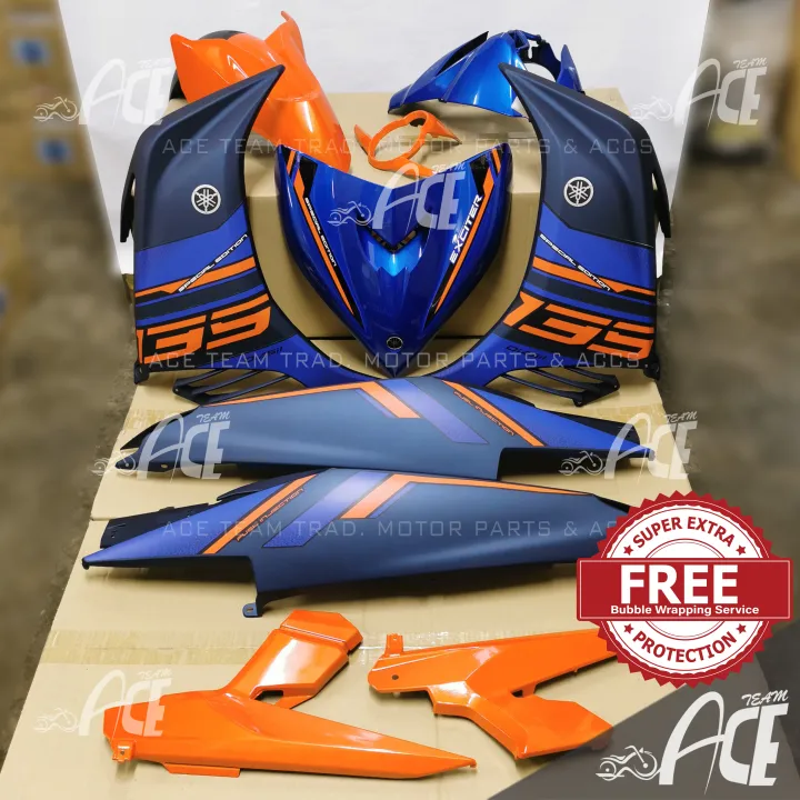 Coverset LC135 V2 V3 V4 V5 2021 Exciter 2021 Raptor Blue Special ...