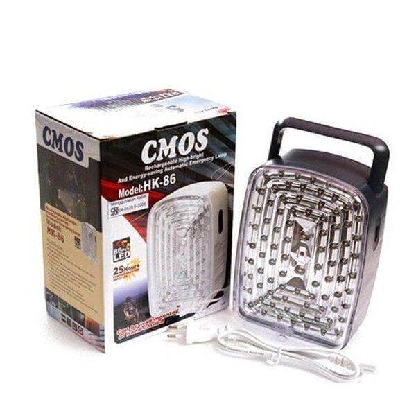 Lampu Emergency / Emergency Lamp LED Rechargeable CMOS HK 86 | Lazada ...