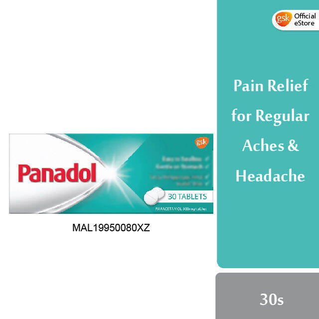 Panadol Regular Coated (30's/10 Tablets x 3 Blisters) | Lazada