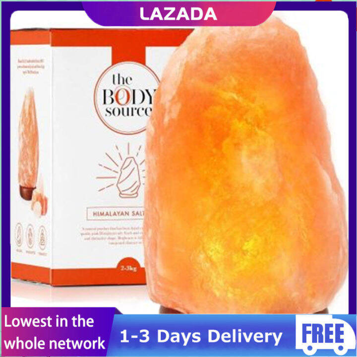 [Ready Stock]Pakistan 4-5 kg Natural Shape Energy Salt Lamp Made From ...