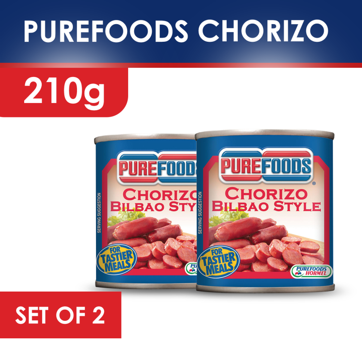 Purefoods Chorizo (210g) Set of 2 | Lazada PH