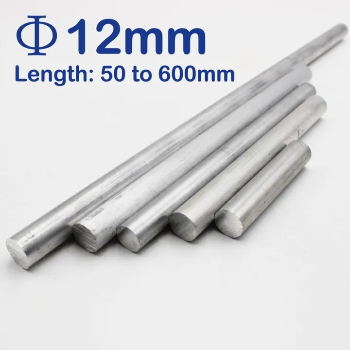 12mm Diameter Aluminum Round Bar/Rod Length 100mm to 600mm | Lazada PH