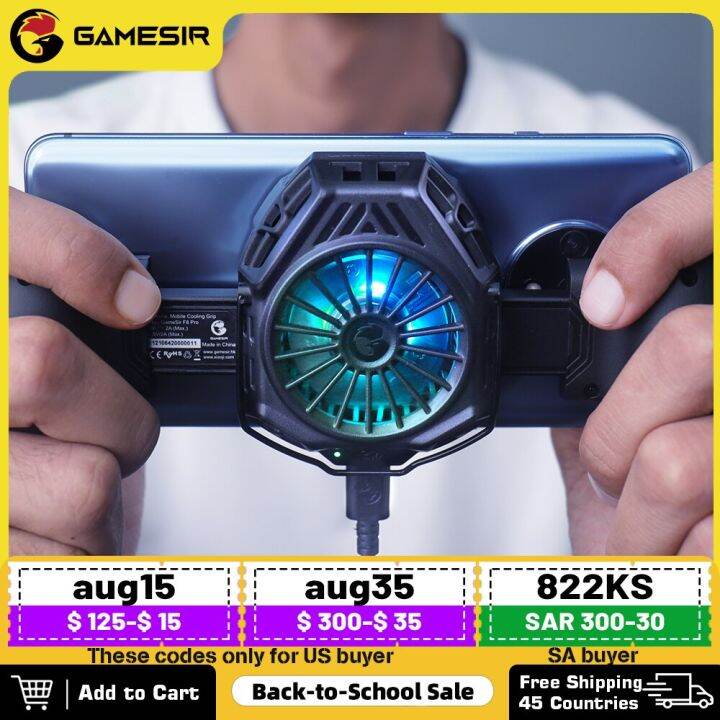 Gamesir F8 Pro Snowgon Mobile Cooling Gamepad, Mobile Phone Cooler With ...