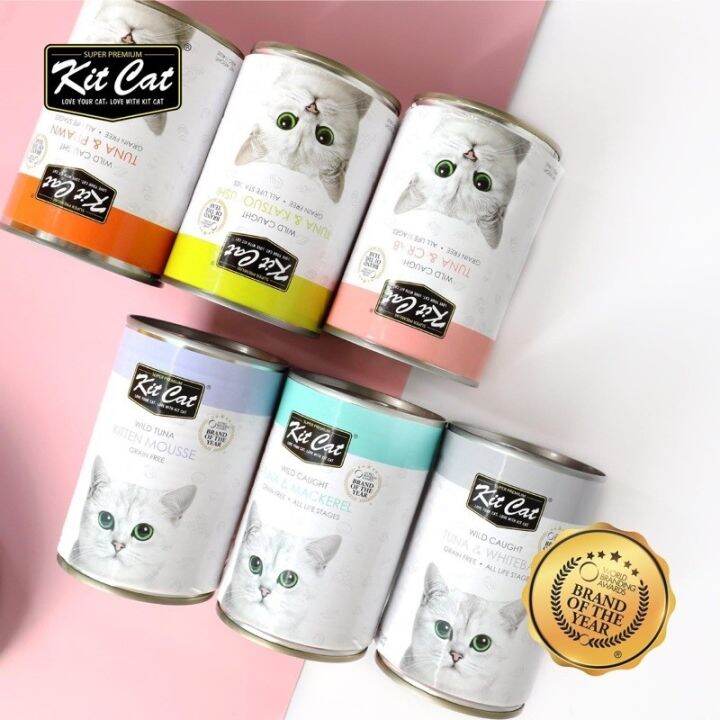 KITCAT WILD CAUGHT CAT FOOD IN CAN 400g | Lazada PH