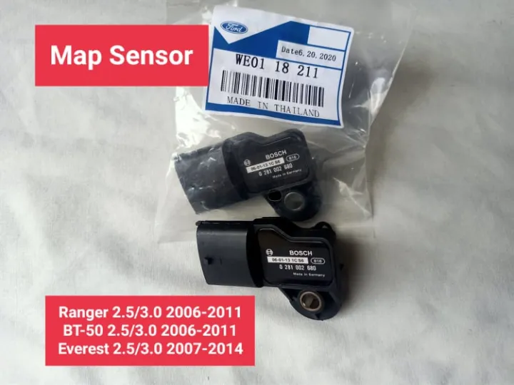 Map Sensor Ford Ranger 2.5/3.0 2006-2011, BT-50 2.5/3.0 2006-2011 and ...