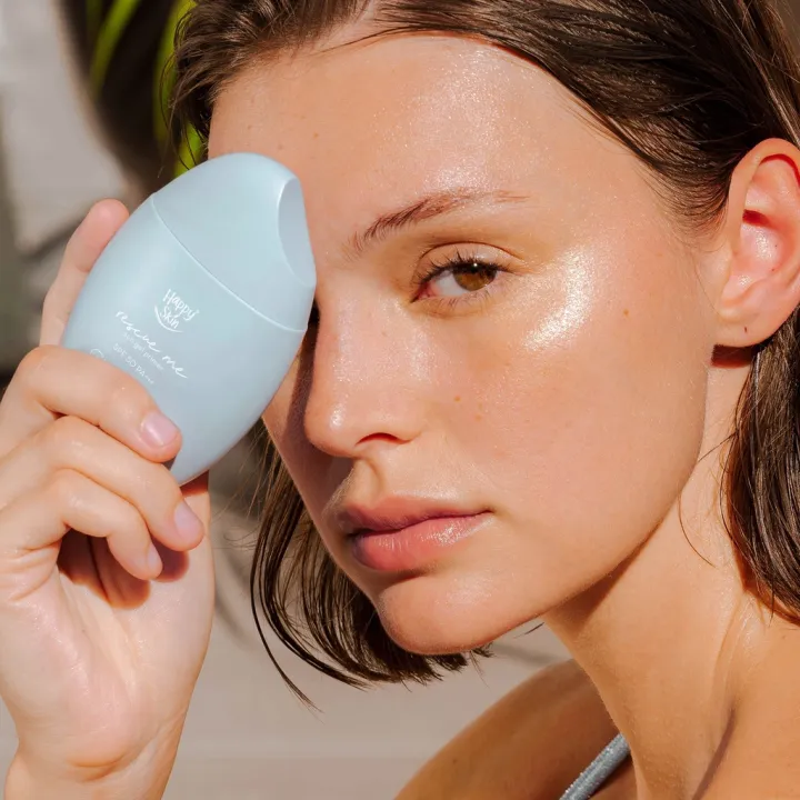 Happy Skin Rescue Me Tinted Sun Gel Primer SPF 50 PA+++ with Anti ...