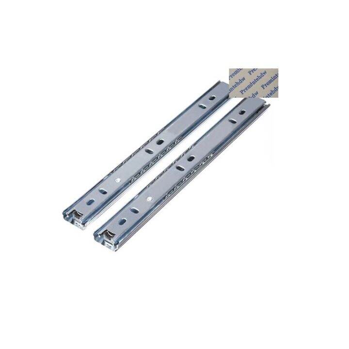 27mm Wide Ball Bearing Drawer Slide Detachable 2 Fold Keyboard Desk ...