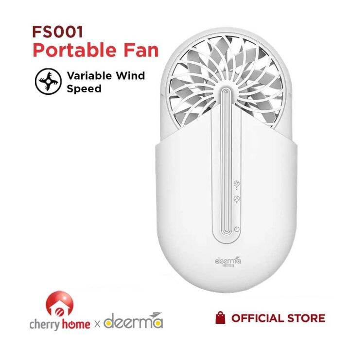 Cherry x Deerma Portable Handheld Fan | Lazada PH