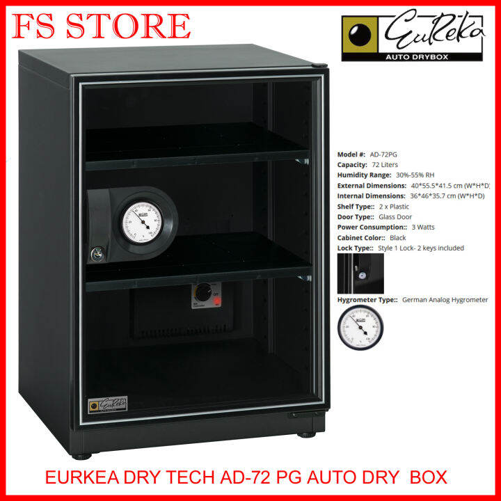 EUREKA ORIGINAL MALAYSIA DRY AUTO CABINET TECH AD-72PG AD72PG DRY BOX ...