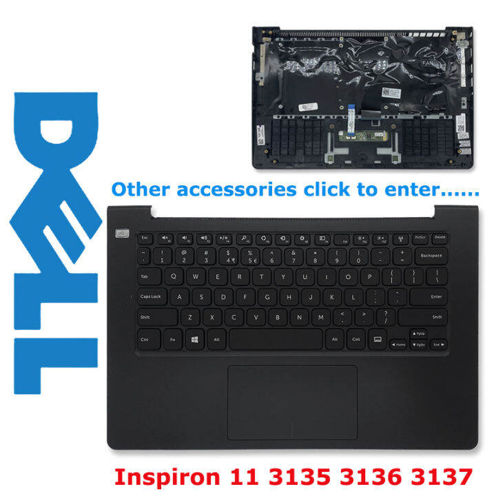 【T🔥】 Dell Inspiron 11 3135 3136 3137 laptop Back Cover/Palmrest Top ...