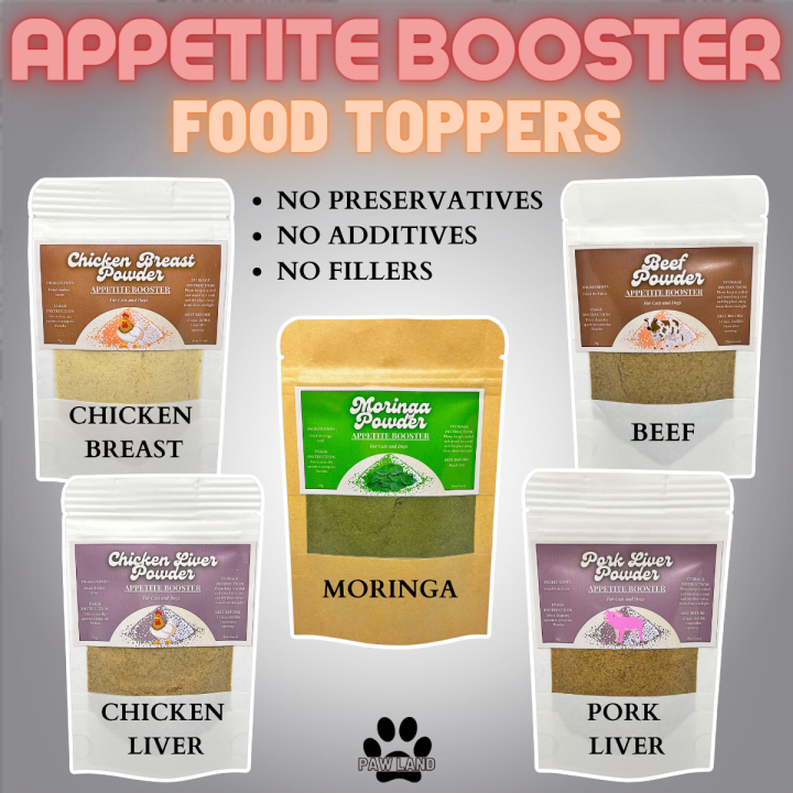 Appetite Booster for Dogs and Cat- moringa powder, chicken breast ...