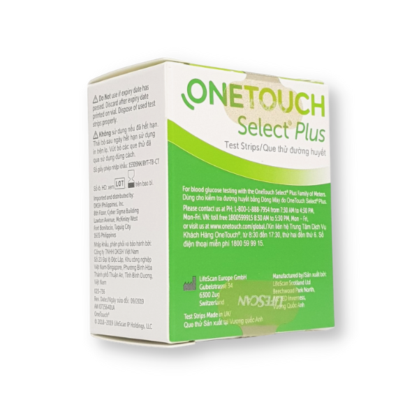 One Touch Select Plus Simple Glucose Strips | Lazada PH