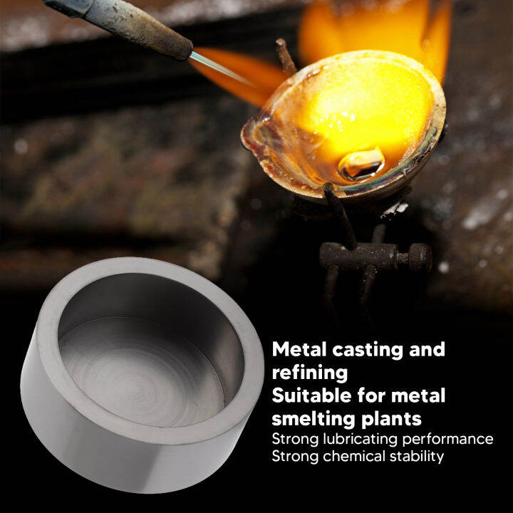 Metal Refining Mold Heat Resistant Graphite Crucible for Metal Smelting ...