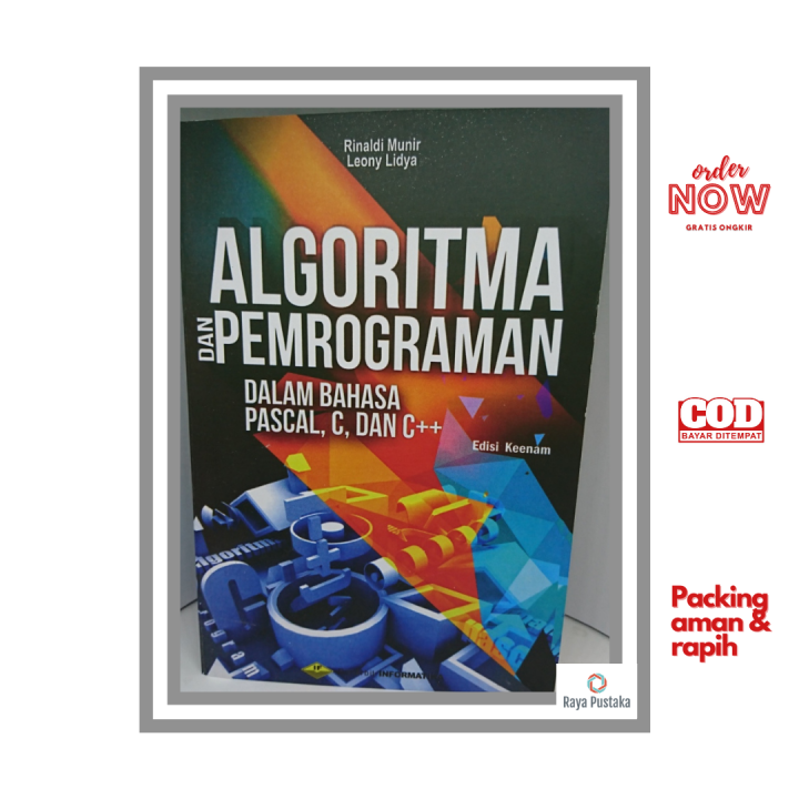 Buku Algoritma dan Pemrograman dalam Bahasa Pascal, C dan C++ edisi ke ... Buku Algoritma dan Pemrograman dalam Bahasa Pascal, C dan C++ edisi ke ...