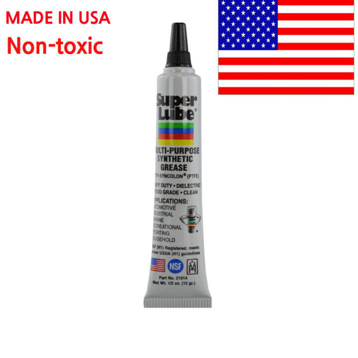 SUPER LUBE MULTI-PURPOSE SYNTHETIC GREASE WITH SYNCOLON (PTFE)-12g | Lazada