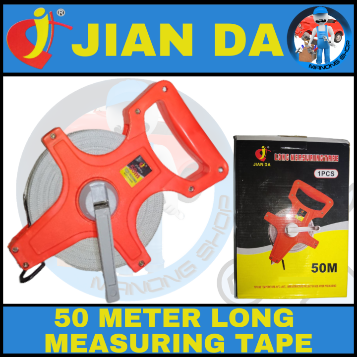 Jian Da Long Measuring Tape 50 Meters Orange Carpenters And Tailors ... Jian Da Long Measuring Tape 50 Meters Orange Carpenters And Tailors ...