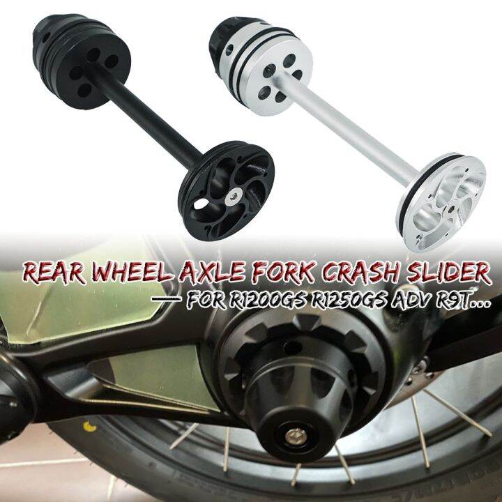Motorcycle Rear Wheel Axle Fork Crash Protector Slider For BMW R NINET ...