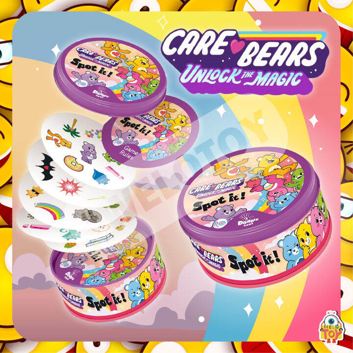 Spot It Card แคร์แบร์ เกมของเล่น เกมจับคู่ภาพ เกมการ์ด บอร์ดเกม | Lazada.co.th