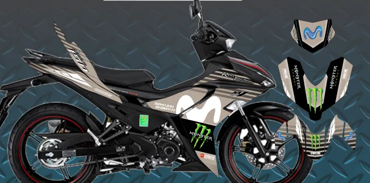 Sniper 155 Decals Laminated | Lazada PH