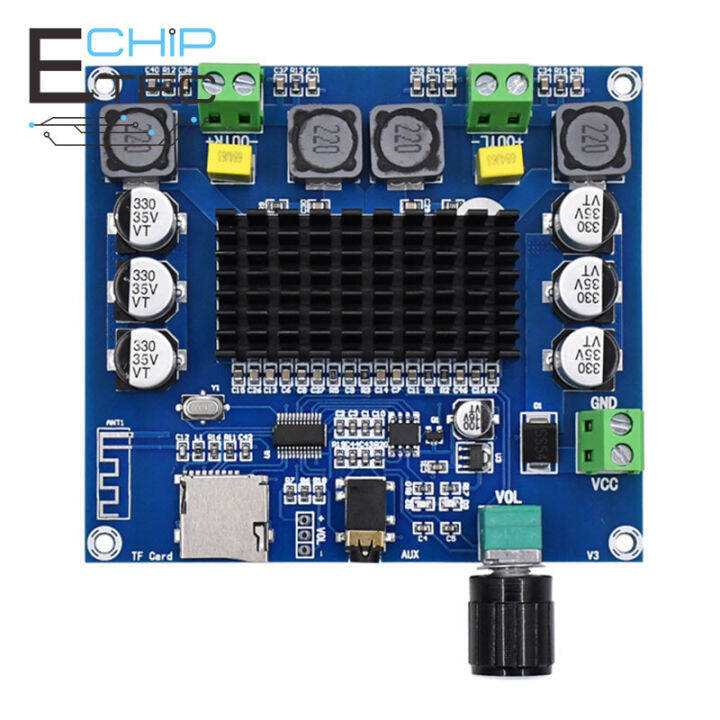 1PCSXH-A105 Digital Bluetooth 5.0 Power Amplifier Board TDA7498 Dual ...