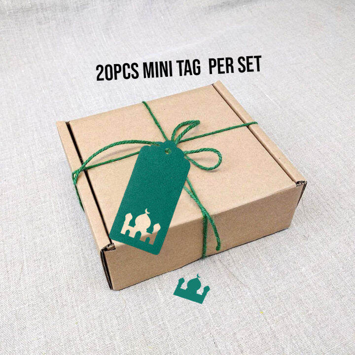 【READY STOCK】RAYA Mini card 20pcs RAYA Gift Card Label Tags RAYA gift ...