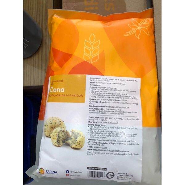 Bột trộn sẵn bánh mì Hàn Quốc/ Bột Cona | Lazada.vn