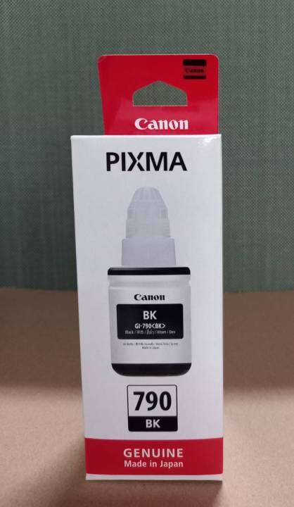 CANON GI-790BK หมึก Ink Tank (สีดำ)แท้ศูนย์ ใช้กับเครื่องปริ้นเตอร์ ...