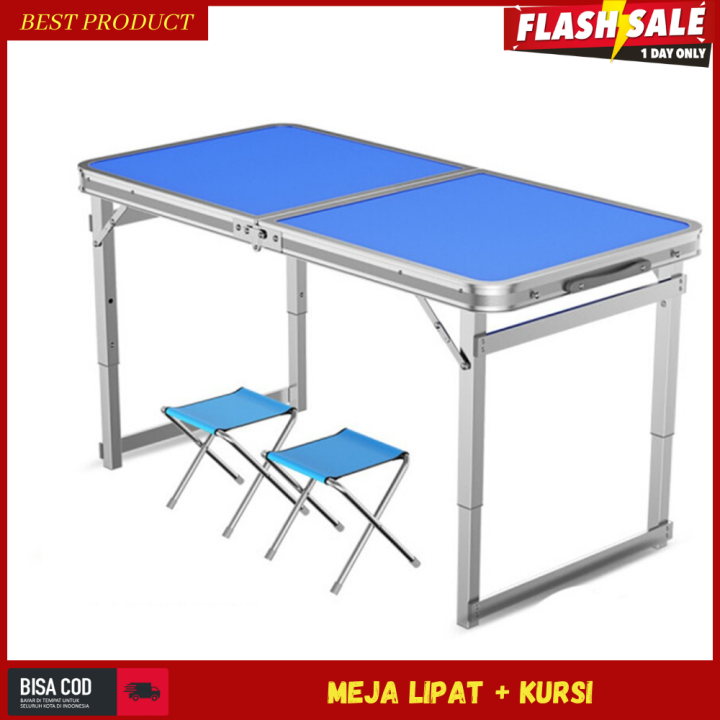 Meja Lipat Portabel Free Kursi Kaki Kotak nyaman untuk bersantai ...
