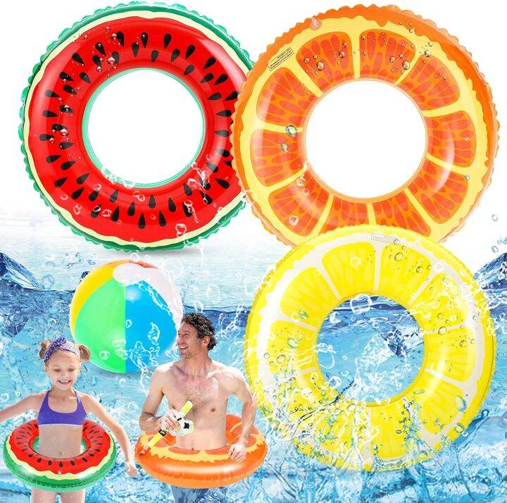 Inflatable Pool Float Toys Swim Tubes for Swimming Pool Party | Lazada PH