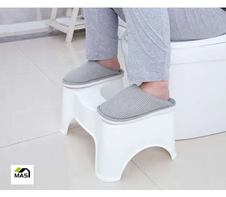 MAS GOODS Potty Help Prevent Constipation Bathroom Toilet Aid Squatty ...