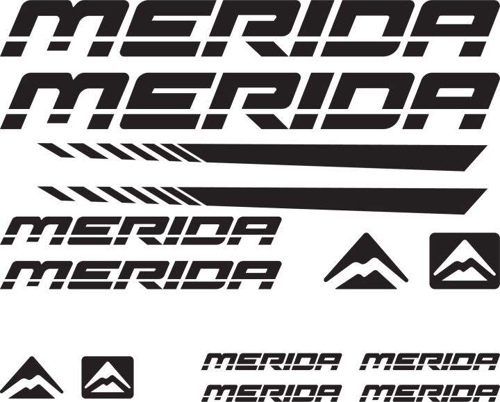 MERIDA FRAME DECALS FOR MTB | Lazada PH