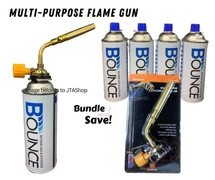 Professional Welding Blow Torch Heavy Duty Flame Gun Bundled with ...