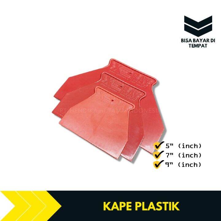 Kape Plastik PVC Sekrap Skrap Gypsum 5 7 9 Inch TBA528 | Lazada Indonesia
