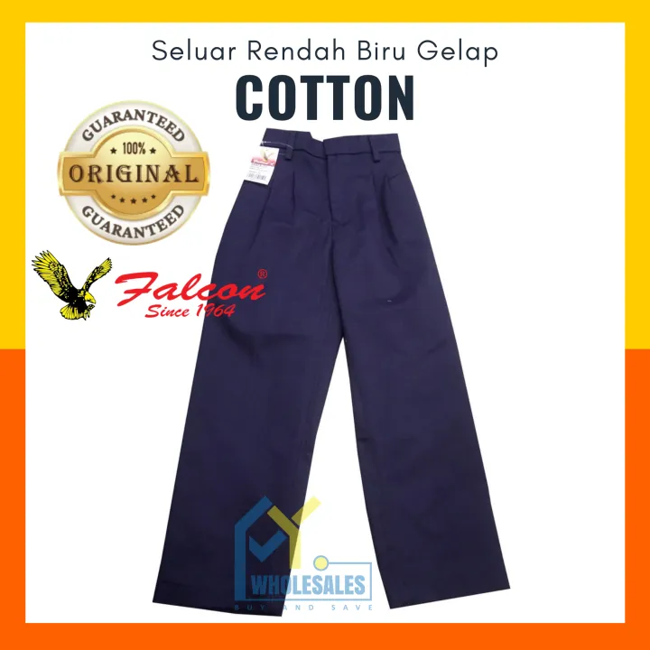 668EX - SELUAR SEKOLAH JENAMA FALCON - SELUAR SEKOLAH PANJANG RENDAH ...