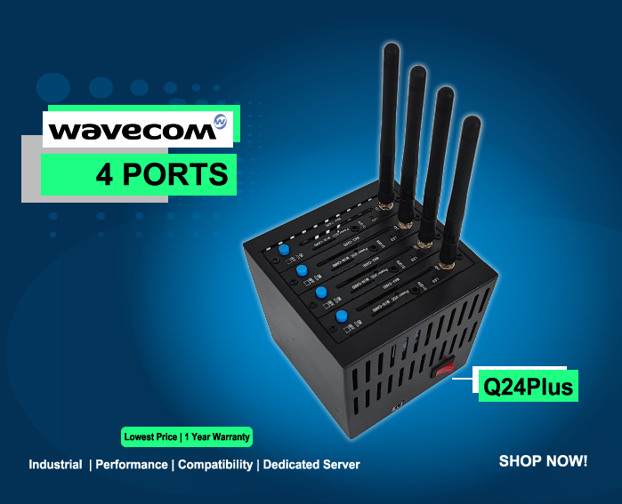 GSM Modem Wavecom 4 Ports Q24Plus | Lazada PH GSM Modem Wavecom 4 Ports Q24Plus | Lazada PH
