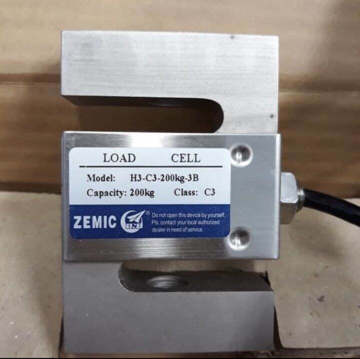 Load Cell Zemic / Sensor Timbangan Bentuk S Kapasitas 200 kg | Lazada ...