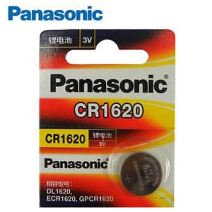 Battery Panasonic CR1620 3V Lithium - Batu Baterai Batere coin CR 1620 ...