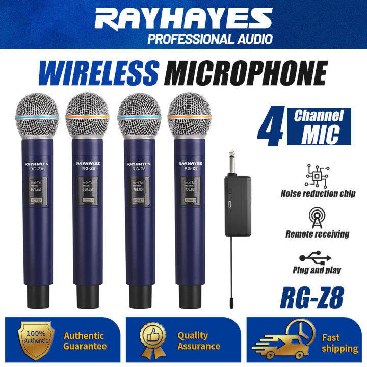 RAYHAYES Wireless microphone Karaoke party Family party Wireless ...