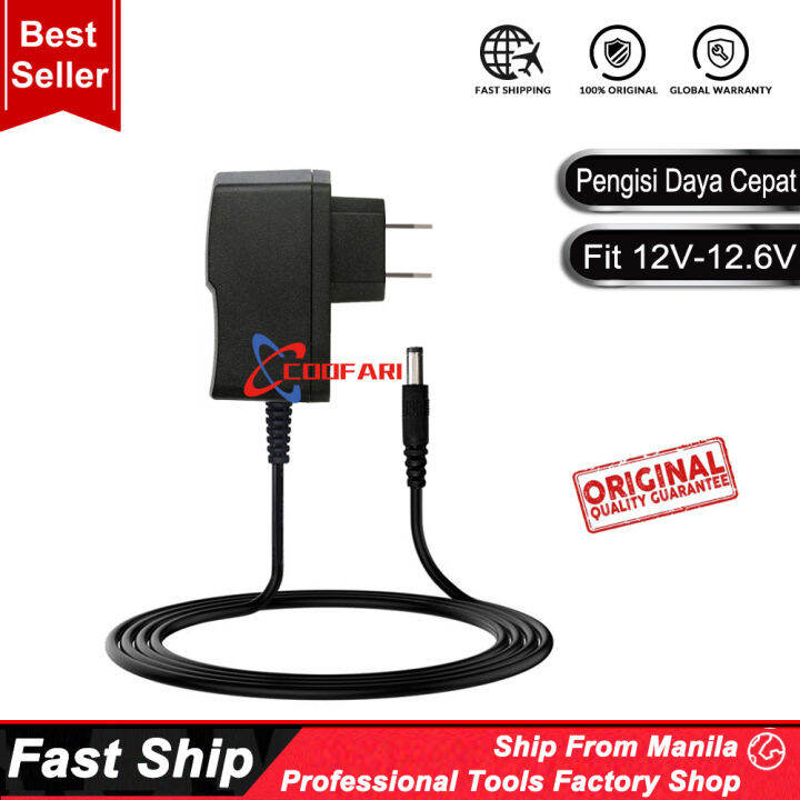 Charger For 12V Lithium-ion Battery Cordless Lithium Electric Drill Li ...