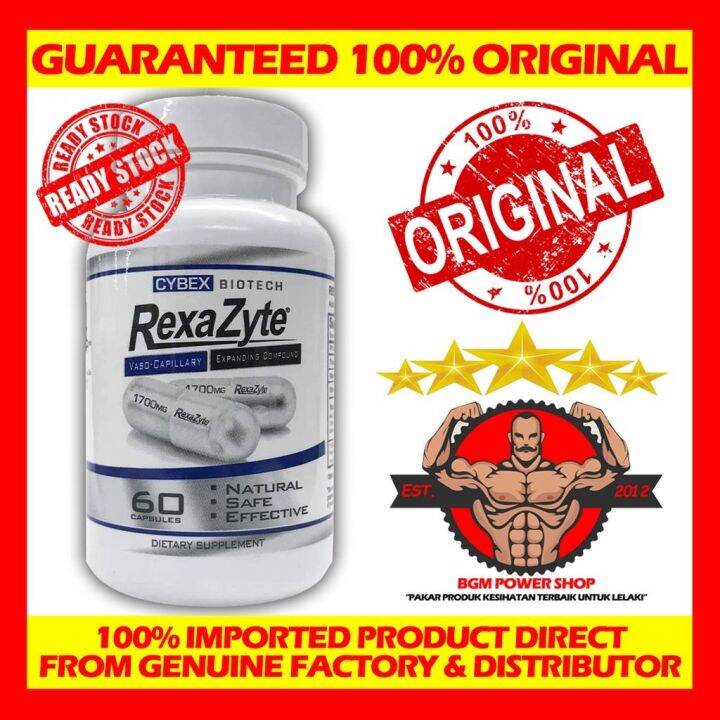 RexaZyte original (60 biji) original 100% ready stock | Lazada