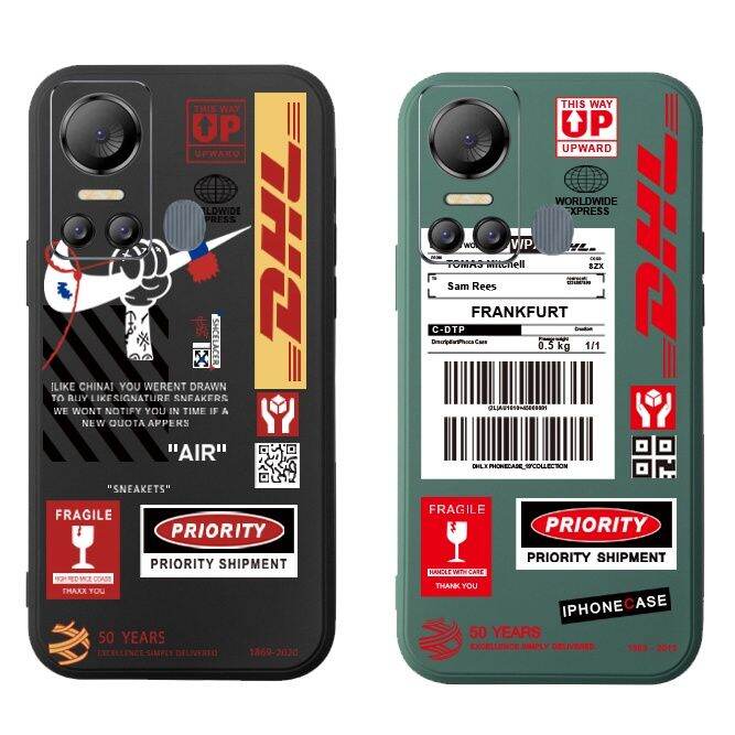 For Itel Vision 5 S18 S663LC S663L DHL Barcode Label Square Edge Soft ...